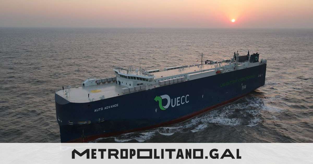 El Puerto de Vigo recibe el primer barco ro-ro híbrido de gas y ...