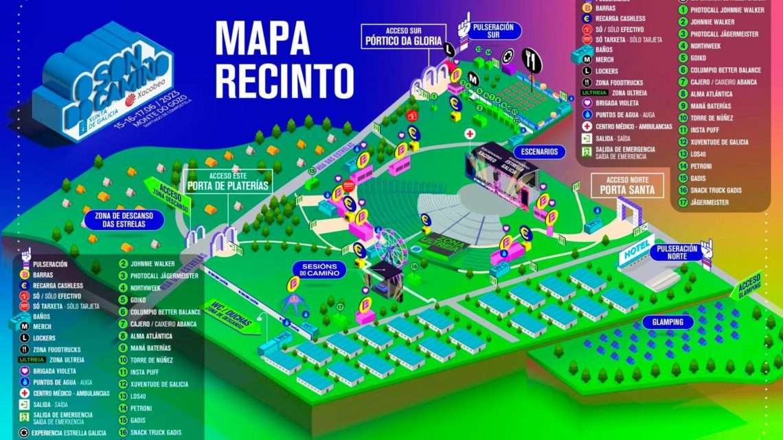 O Son do Camiño estrenará este año una noria y nueva distribución de ...