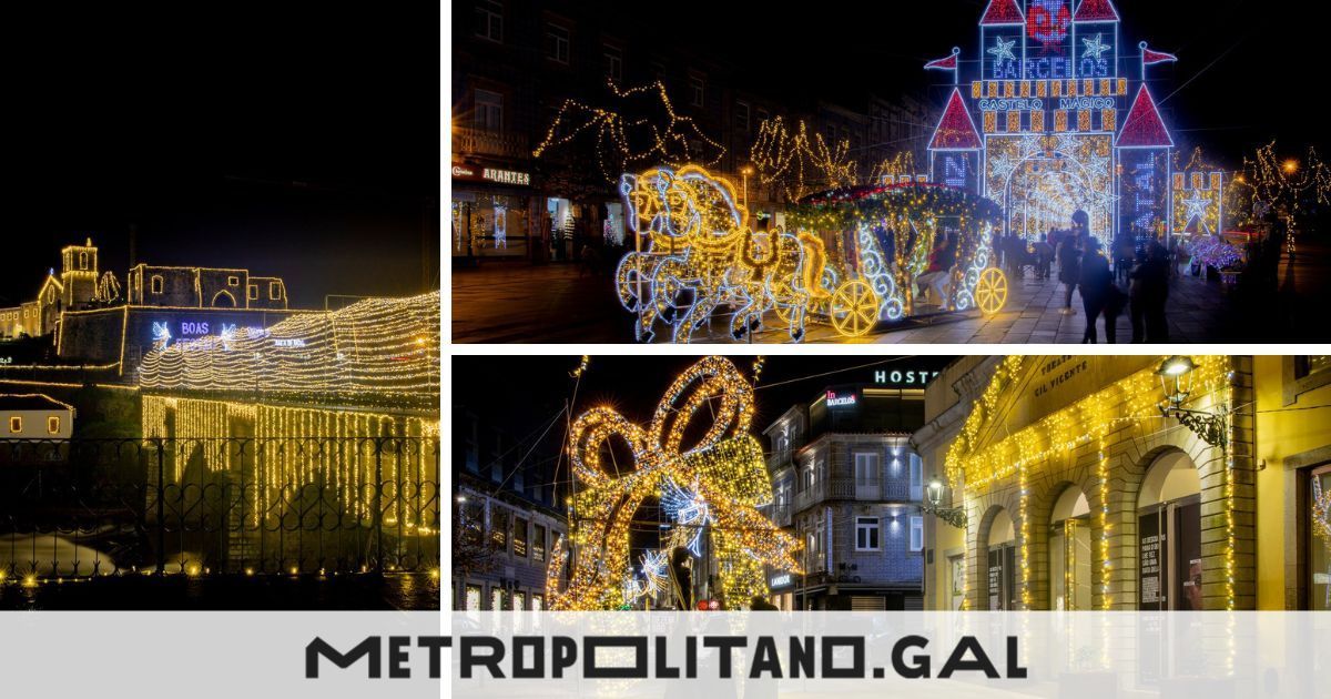 La Navidad más viral de Portugal y su castillo iluminado arrasan a 90 ...