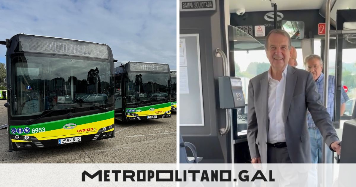 Vitrasa presenta cinco nuevos autobuses en Vigo con su futuro todavía ...