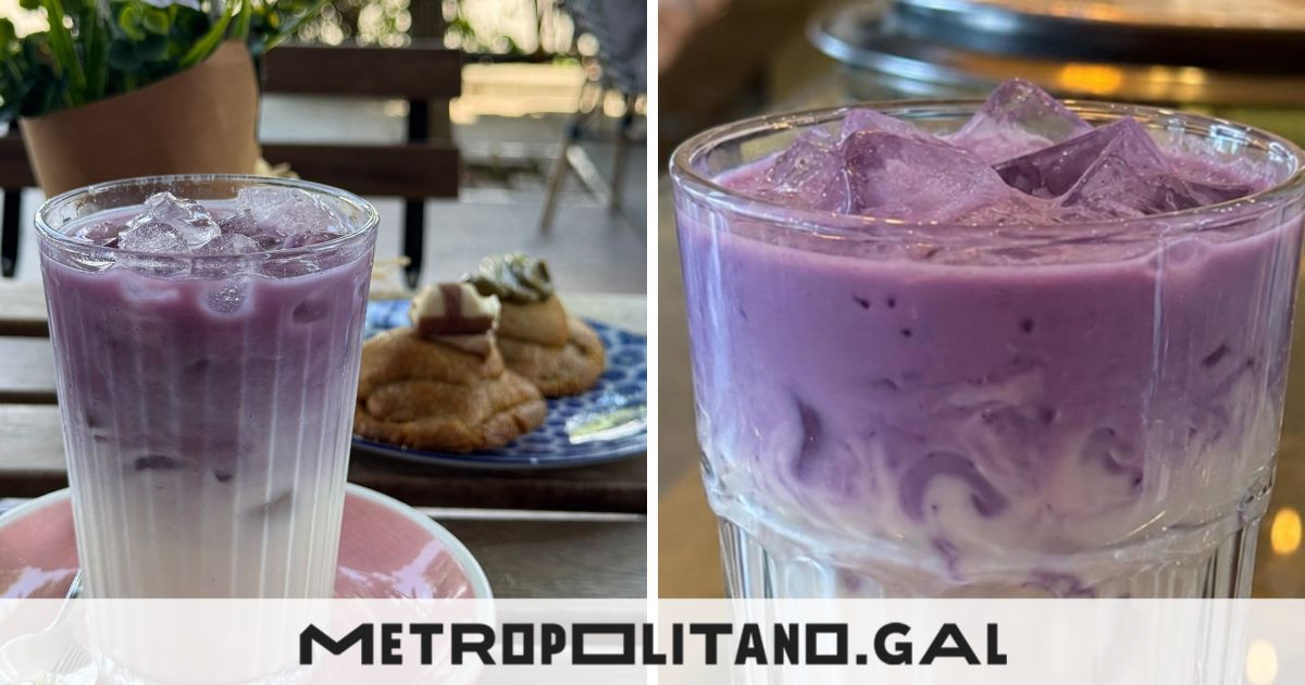 La nueva bebida de moda aterriza en Vigo, así es el "fenómeno morado ...